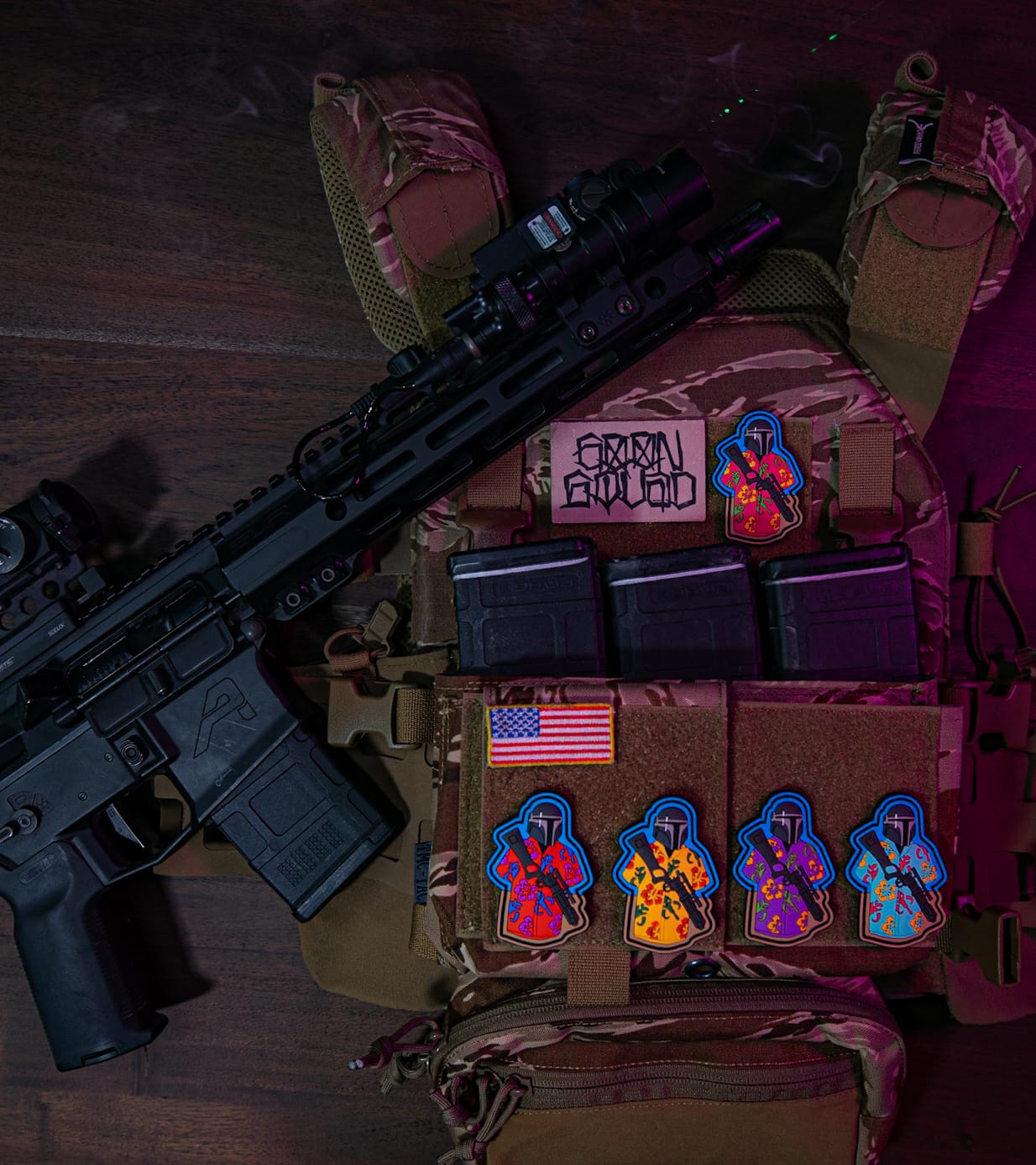 Aloha Mando | Triple Feed